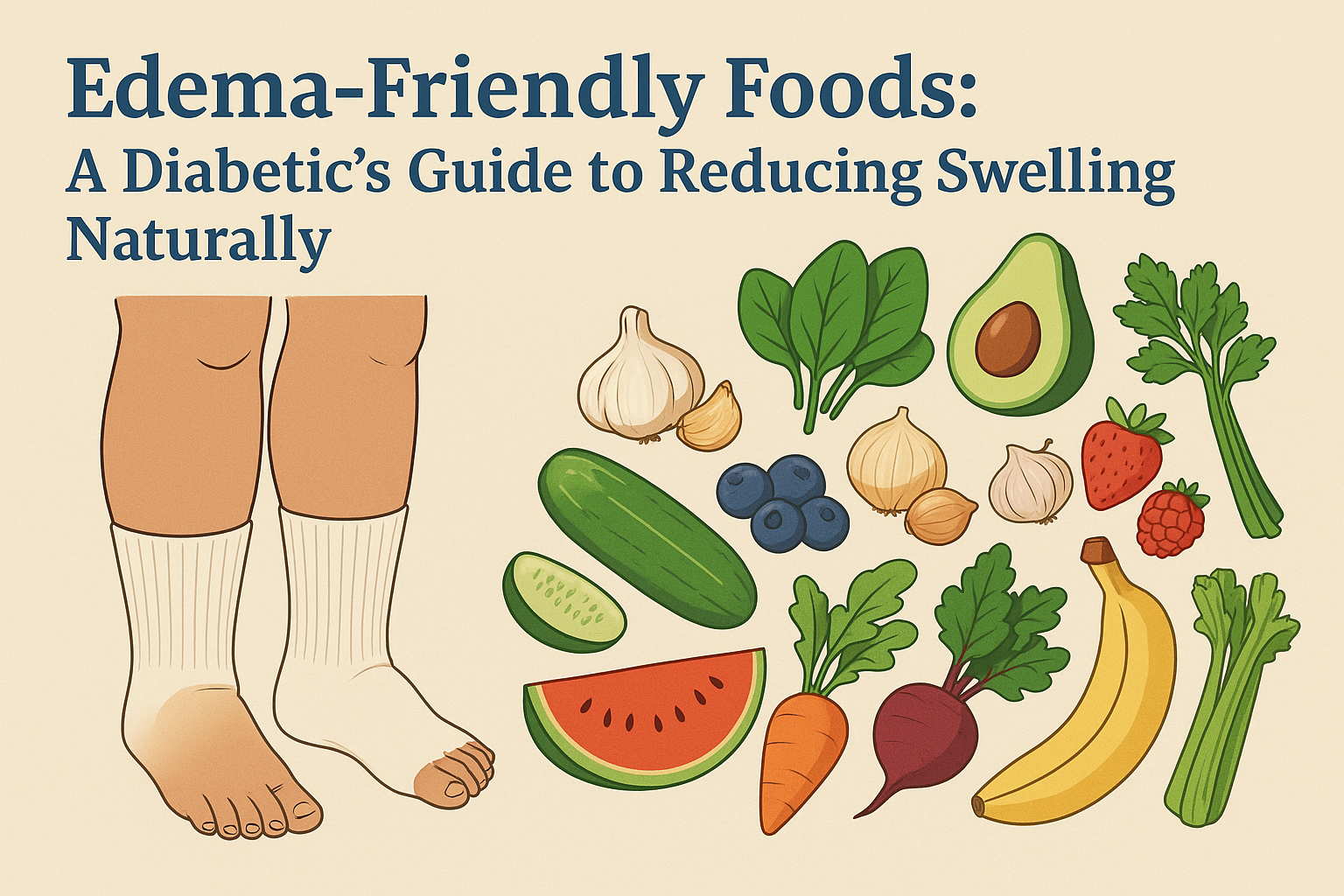 Edema-Friendly Foods: A Diabetic's Guide to Reducing Swelling Naturall ...